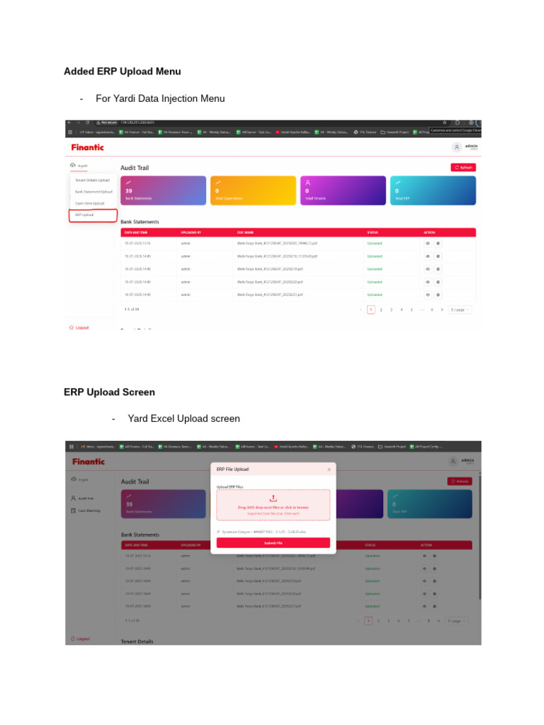 Cash Receipt - Completed Screens For 11th July Demo | PDF