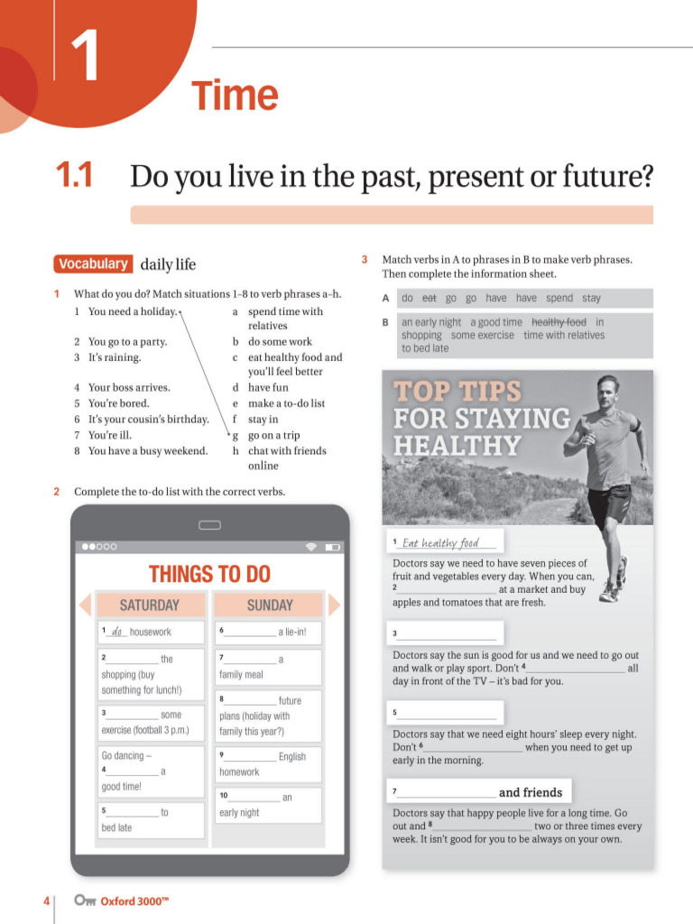 Workbook U1 Time | PDF