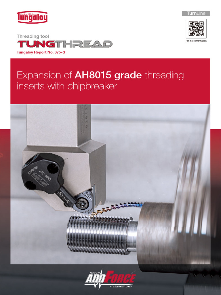 Tungaloy TungThread Threading Tools Guide | PDF | Industrial Processes ...