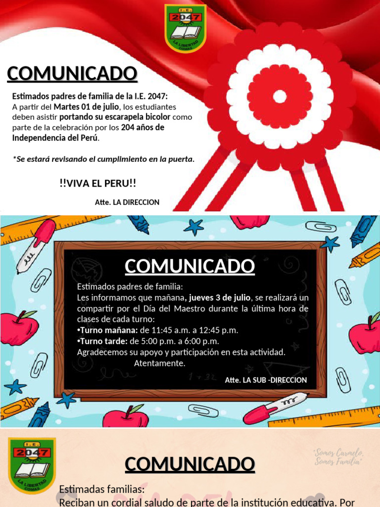Comunicado S | PDF