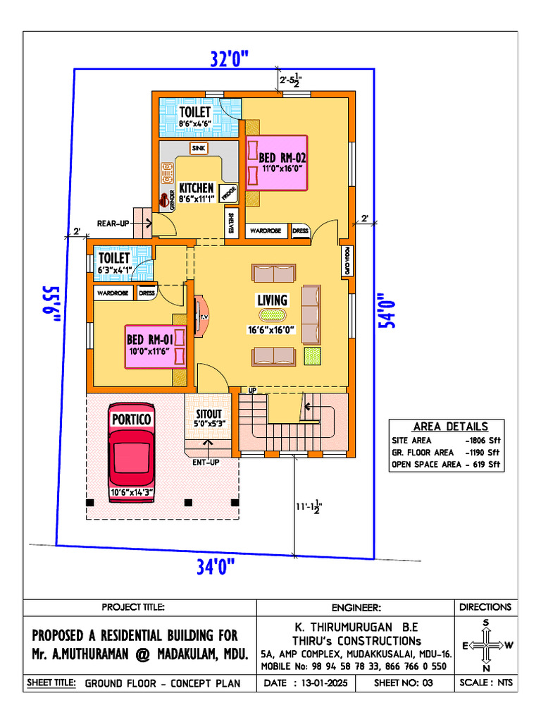 Muthu Home Plan | PDF