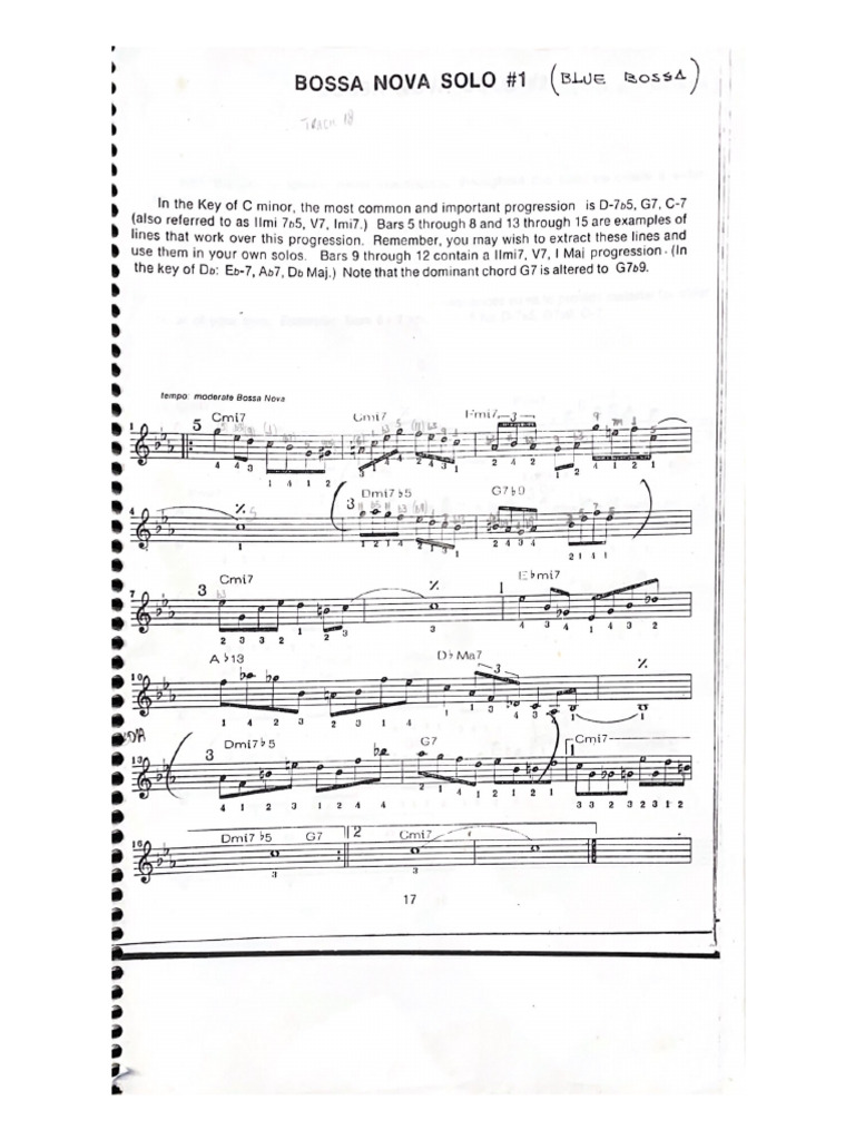 Blue Bossa | PDF