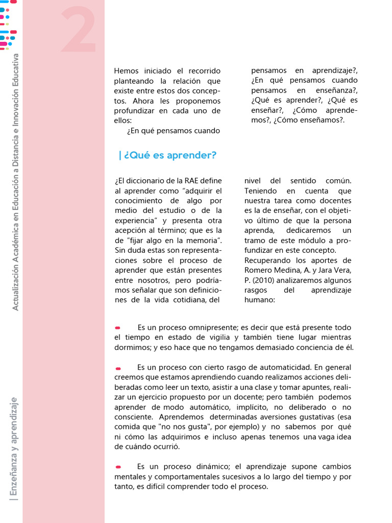¿Qué Es Aprender | PDF | Aprendizaje | Mente