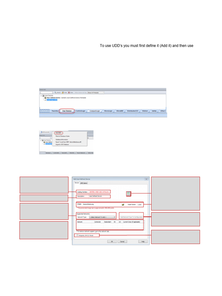 User Defined Devices - QuickStart | PDF | Computer Network | Comma Separated Values