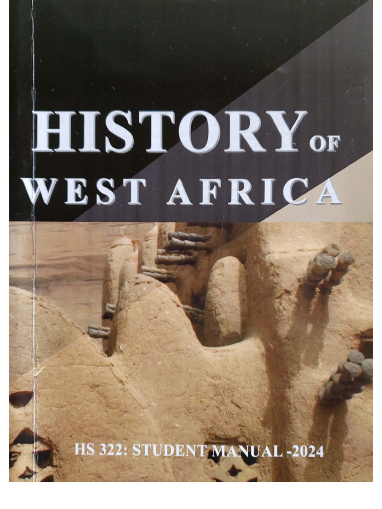 History of West Africa (Hs 332) 2024 | PDF