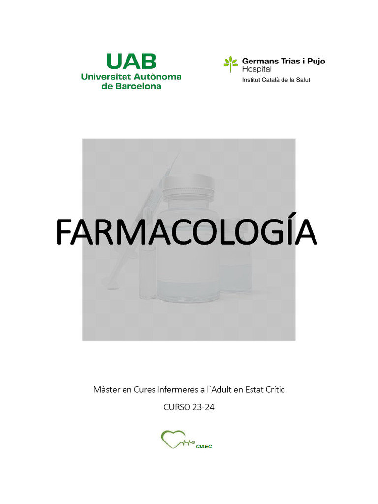 Farmacolog A Portada | PDF