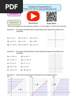 Graphical Inequalities Exercises | PDF