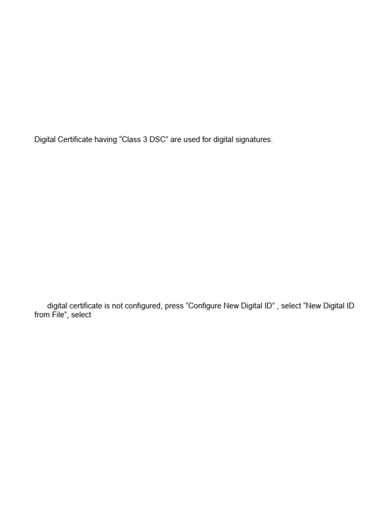 Digital Certificate Signing Guide | PDF | Public Key Certificate ...