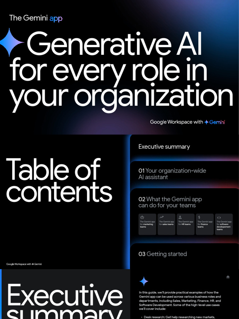 Gws Gemini Advanced One Ebook | PDF | Artificial Intelligence ...
