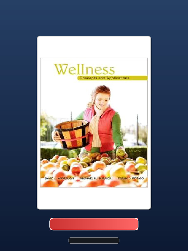 Wellness Concepts and Applications 8th Edition David Anspaugh Download ...
