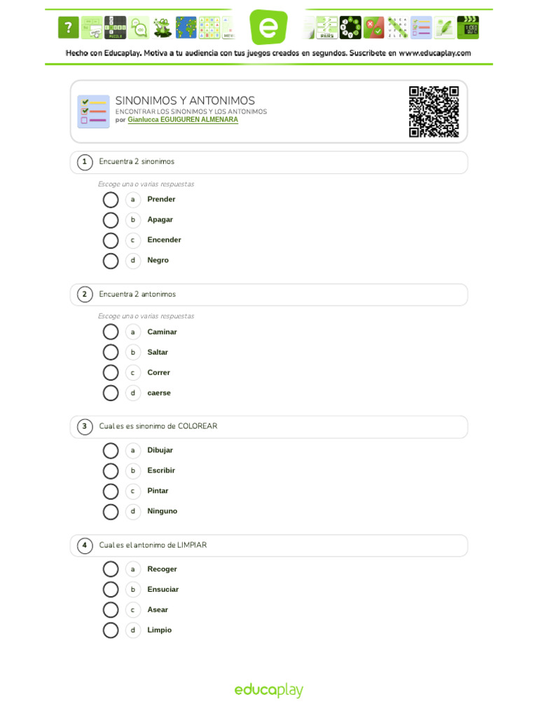 5504699-Sinonimos y Antonimos | PDF