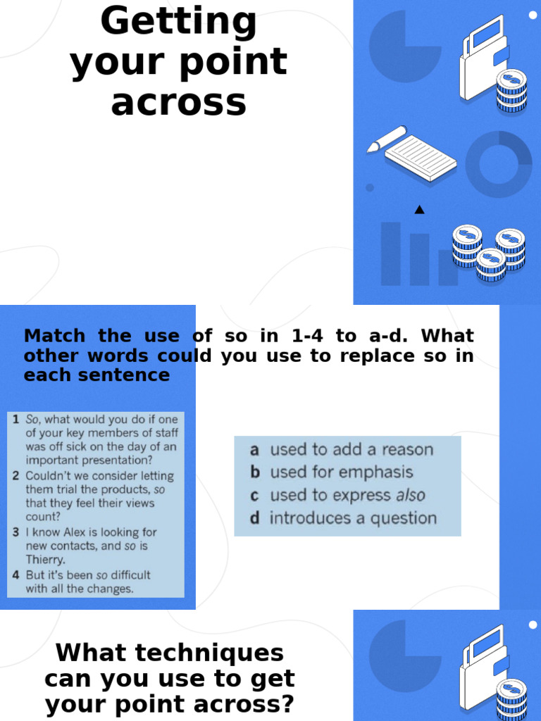 Getting Your Point Across | PDF