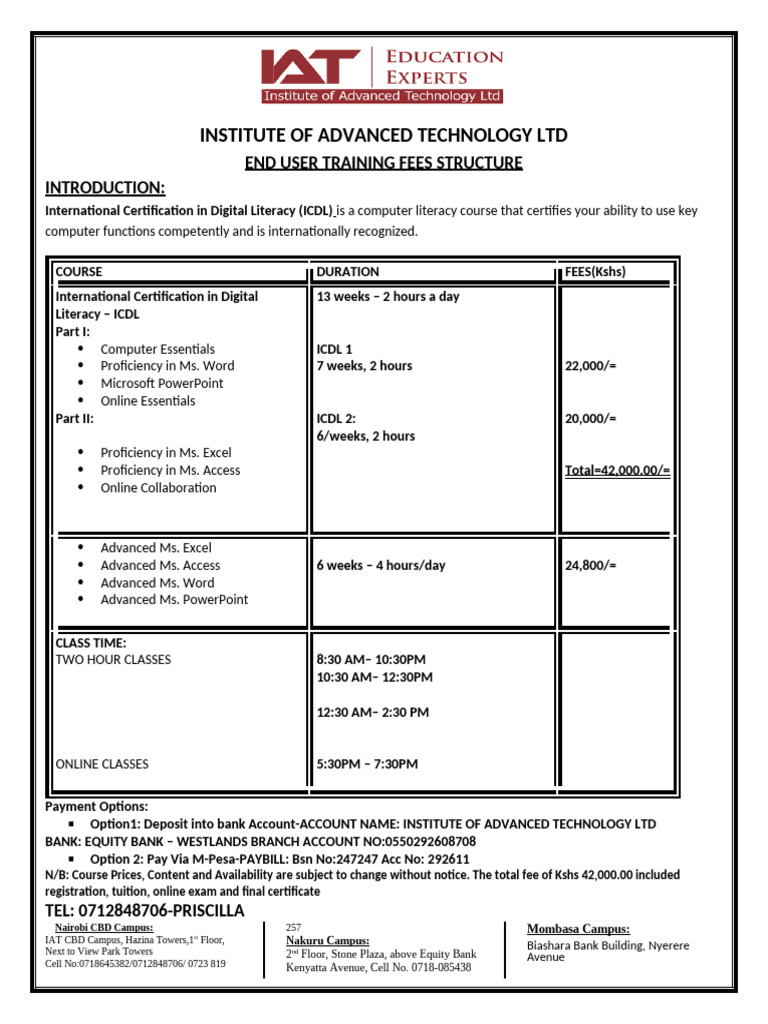 Icdl Course Outline Updated | PDF | Microsoft Windows | Computing