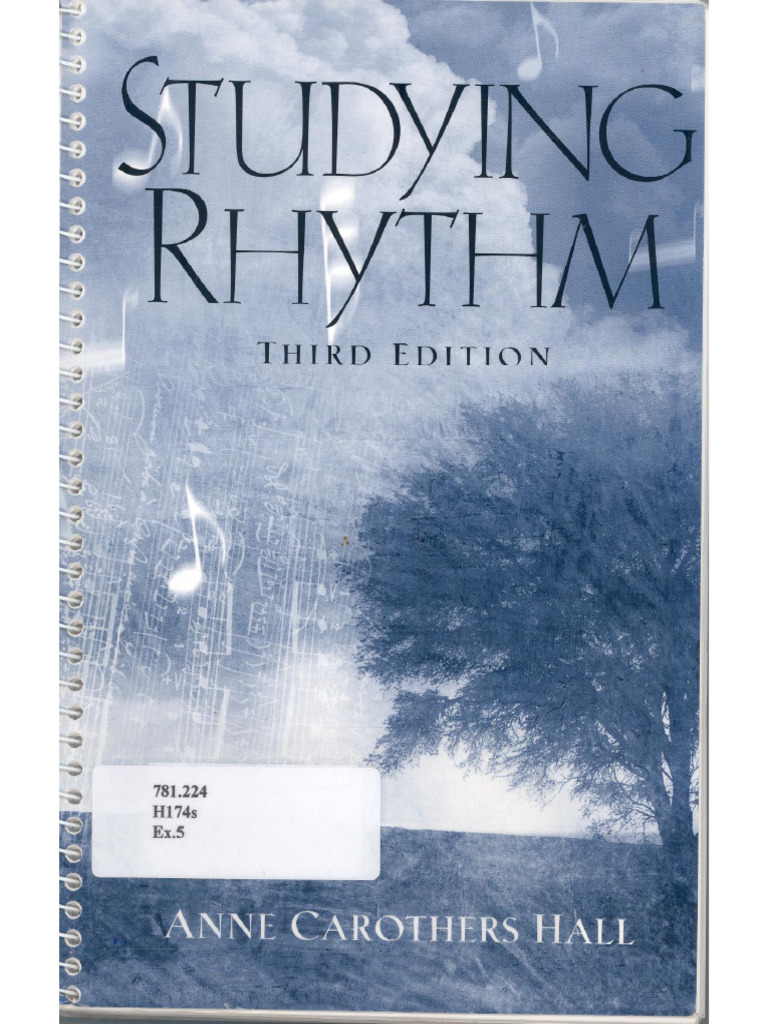 Hall, Anne - Studying Rhythm 3rd Ed | PDF