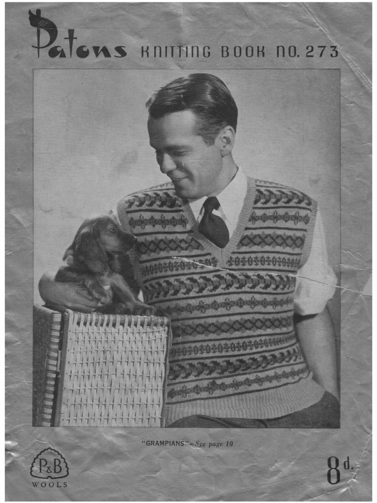 Patons 273 Knitting Book | PDF