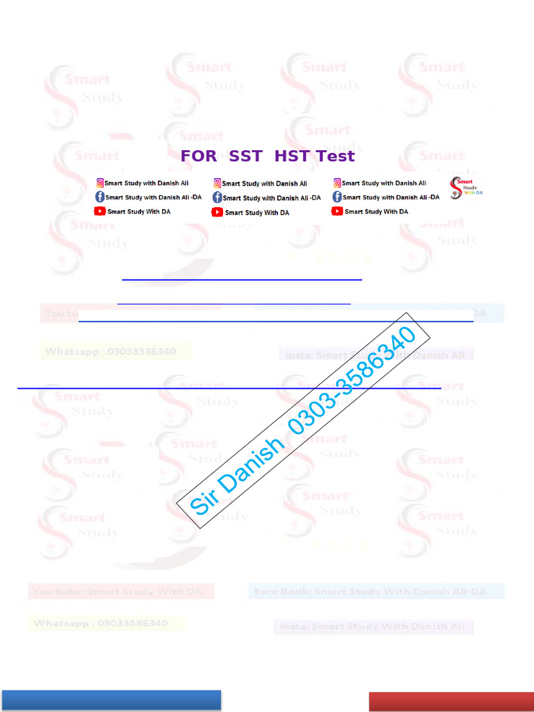 Science Notes For SST | PDF | Atoms | Atomic Nucleus