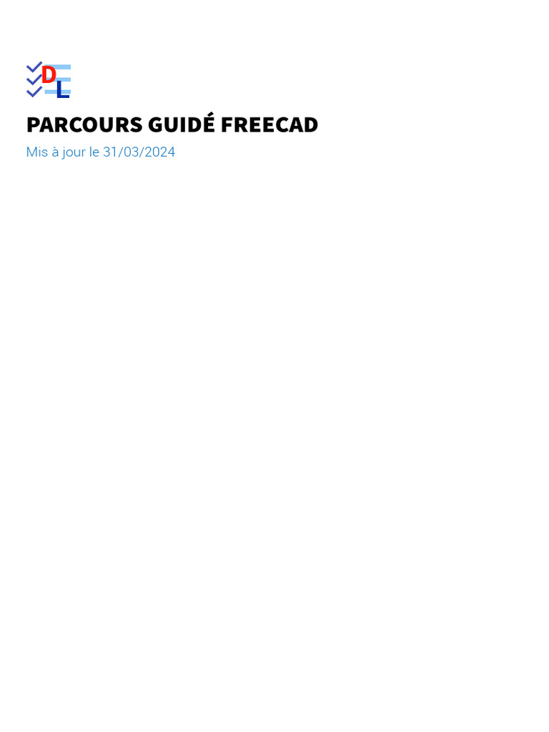 Guide Complet FreeCAD 2024 | PDF | Fichier informatique | Génie logiciel