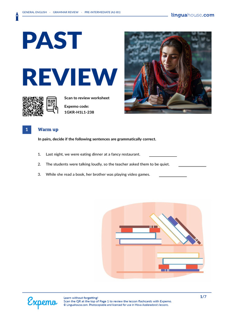 Past Review British English Teacher A2 B | PDF | Verb | Linguistics