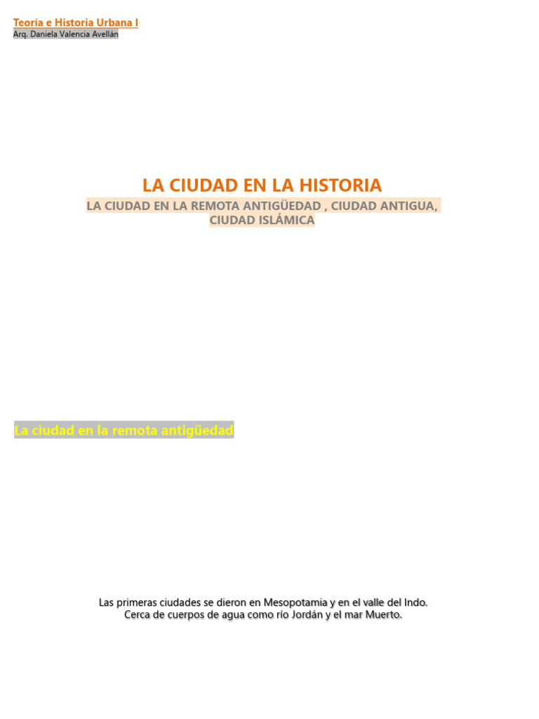 Historia de las ciudades antiguas | PDF | Ur | imperio Romano