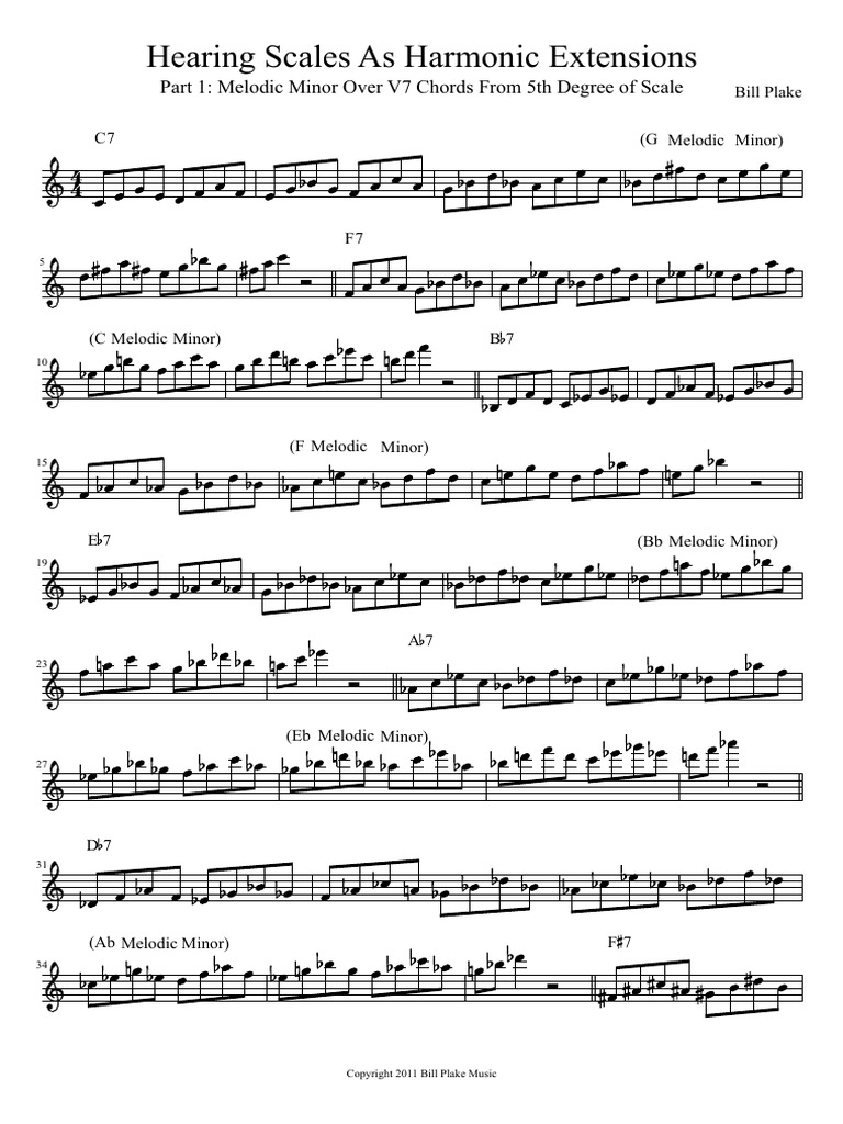 Hearing Mel Min 5th Degree1 | PDF