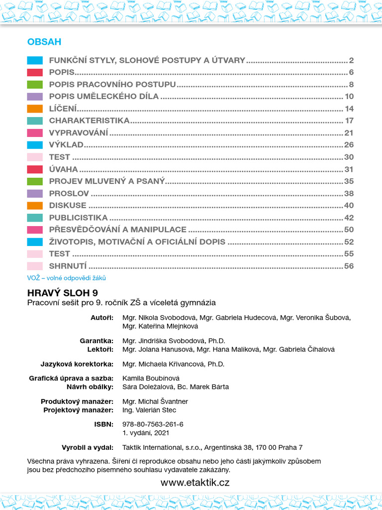 PS Hravý Sloh 9 | PDF