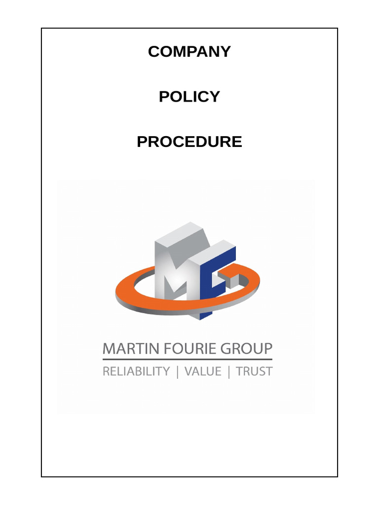 Signed Policy and Procedure | PDF | Overtime | Employment