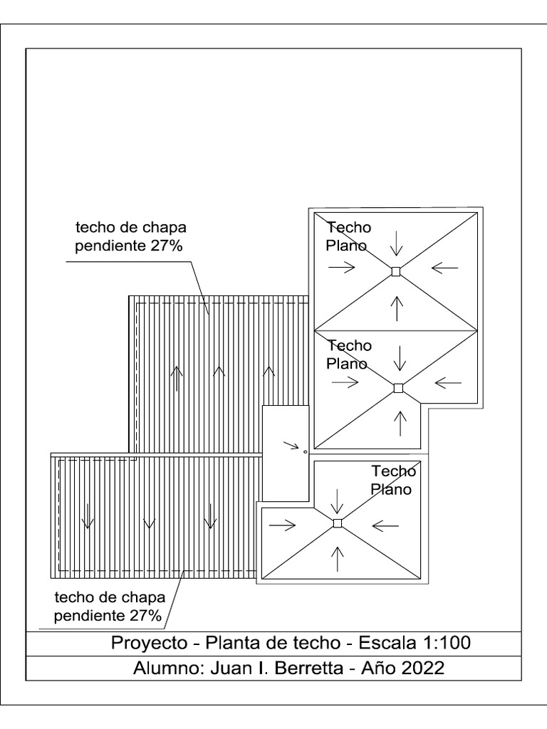 Planta de Techo | PDF