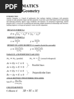IGCSE Edexcel Maths Formula Sheet 2025 | PDF | Mathematics