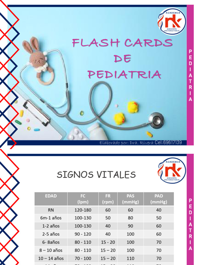 Flash Card Pediatria-Nk | PDF | Vacunas | Salud pública