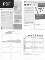 Cain Character Sheet | PDF | Role Playing Games | Gaming