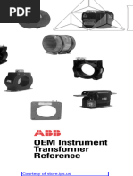 Core Balance Current Transformer CSH200 Product Data Sheet | PDF