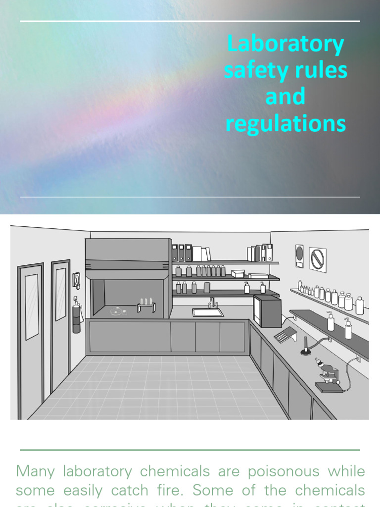 S-9 Laboratory Safety Rules and Regulations MUST HAVE To | PDF ...