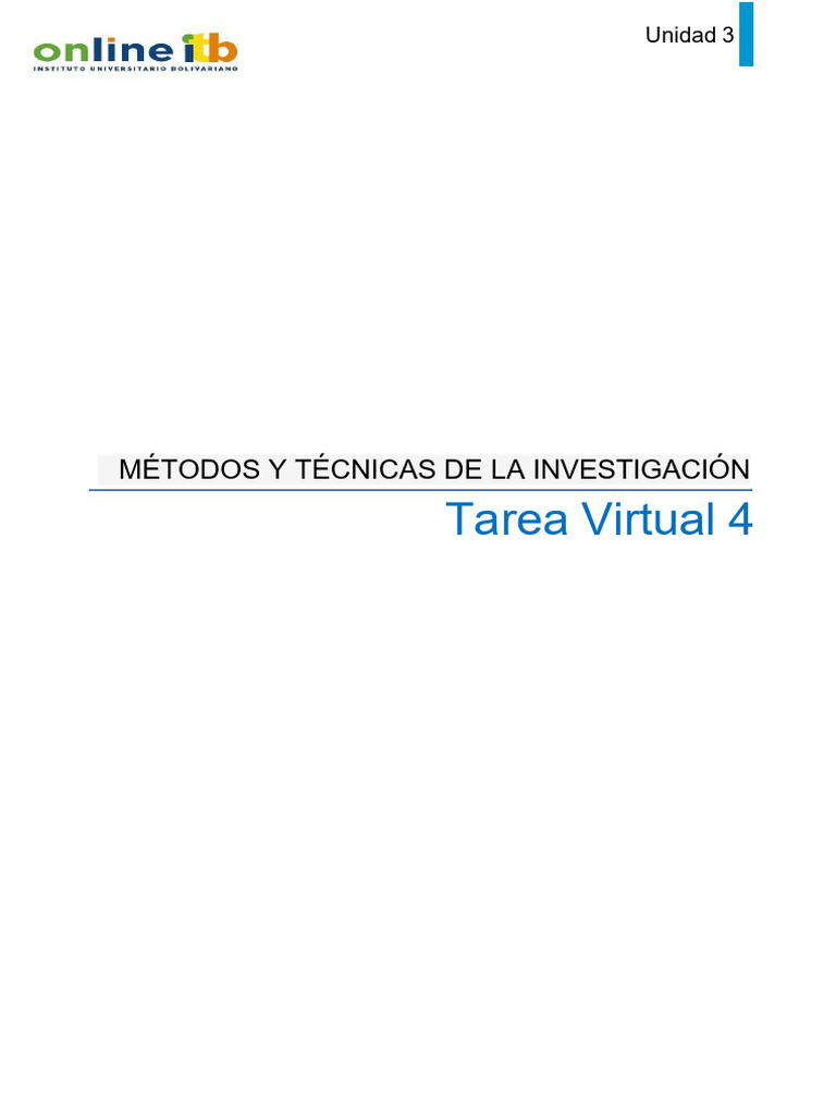 Orientaciones para La Tarea Virtual Nº-4 Xavier Macias | PDF ...