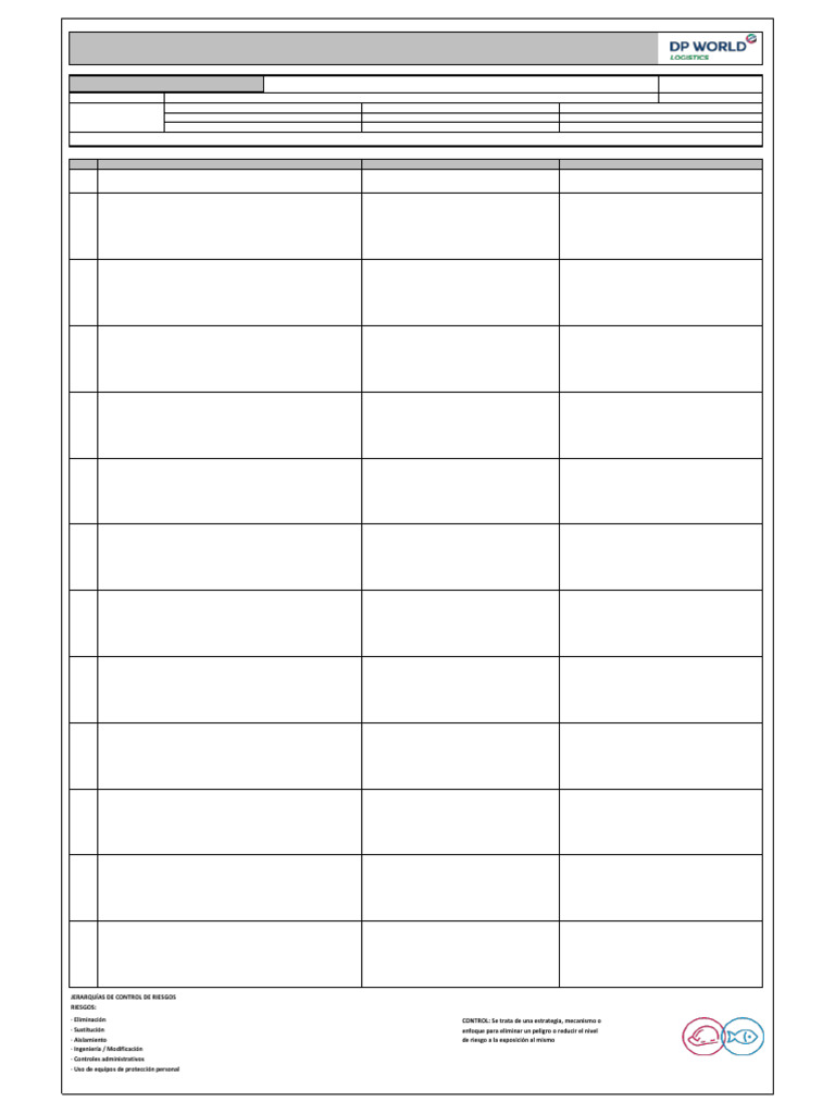 Formato JSA Rev 00 | PDF | Seguridad y salud ocupacional