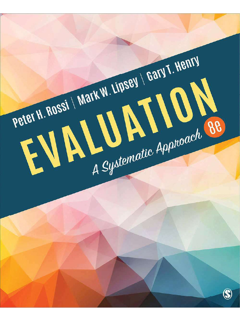 Evaluation - A Systematic Approach | PDF