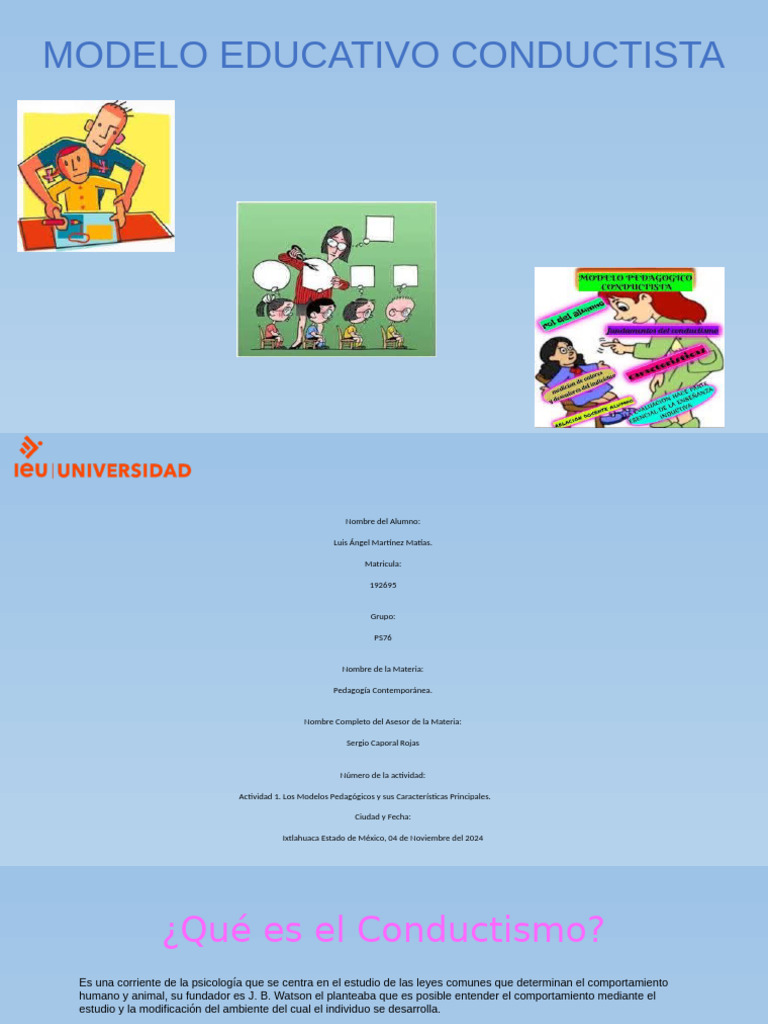 Actividad 1. Pedagogia Contemporanea | PDF | Enseñando | Aprendizaje