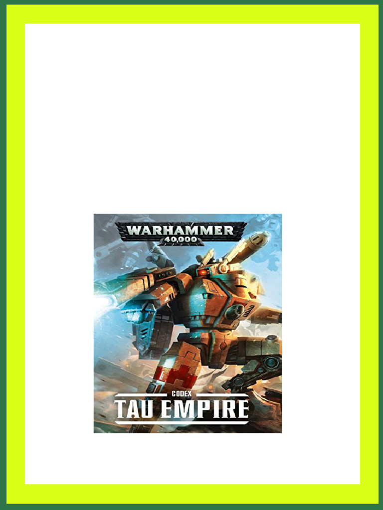 Warhammer 40 000 Codex Tau Empire 7th Edition Games Workshop Instant Download | PDF | La columna ...