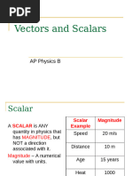 Grade 10 Vectors & Scalars Guide | PDF | Velocity | Euclidean Vector
