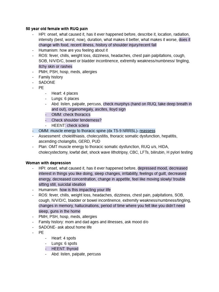 OSCE Practice | PDF | Thorax | Urinary Incontinence