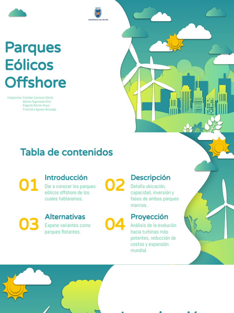 Presentación ENSE | PDF | Energía eólica | Granja eólica