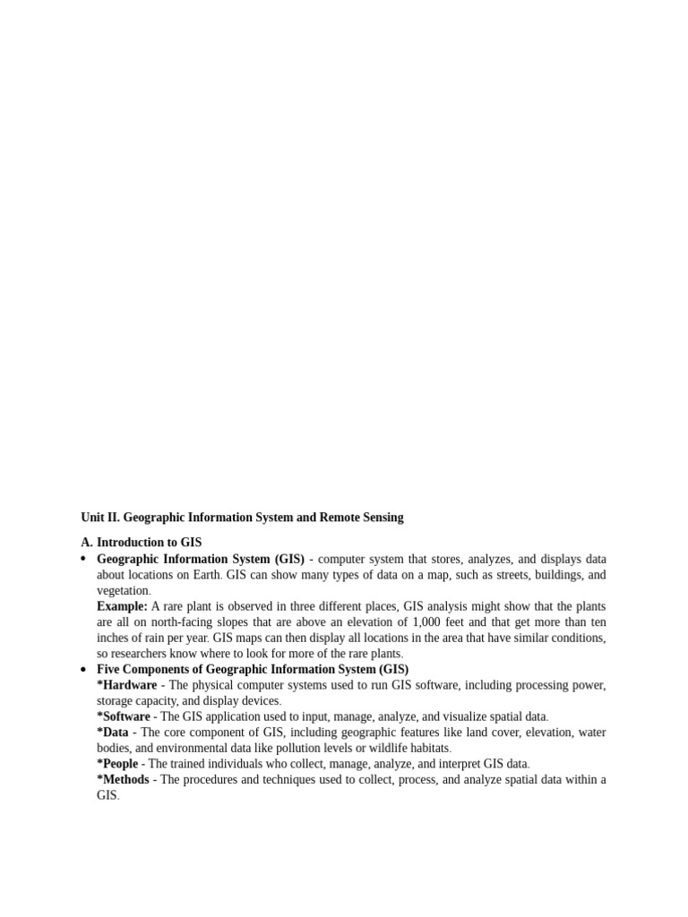 Geographic Information System | PDF | Geographic Information System | Spatial Analysis