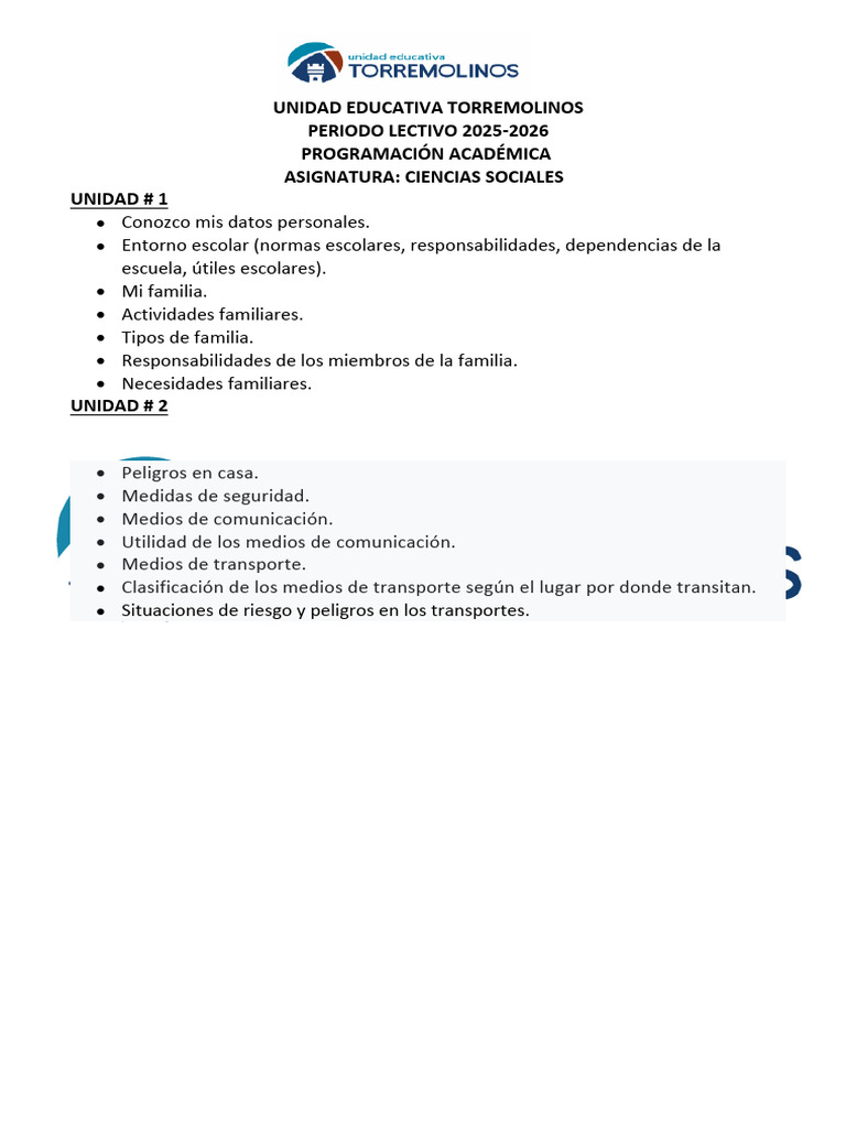 Temarios 1er y 2do Parcial Sociales (1) | PDF