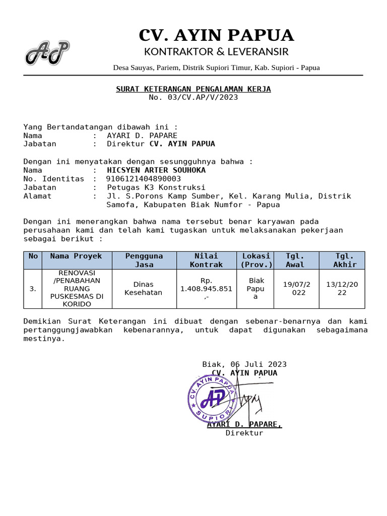 Referensi Ayin Arter | PDF