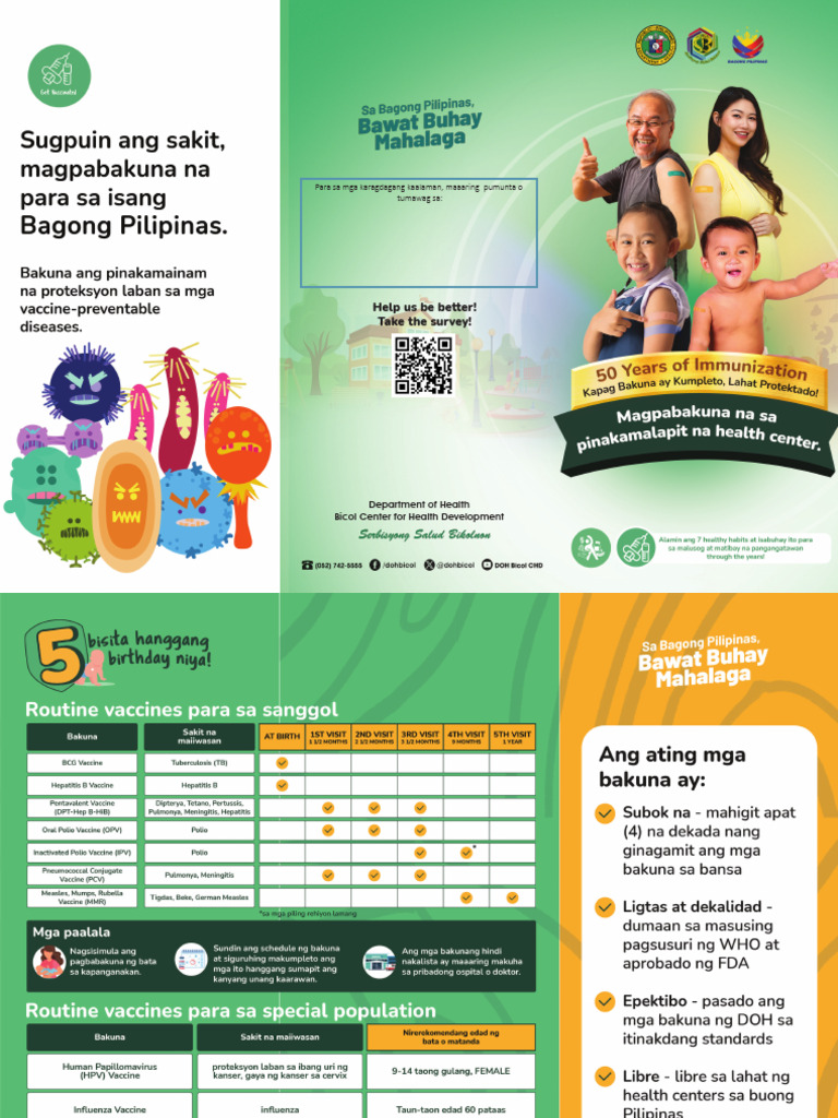 Routine Immunization Brochure - Oct2024 | PDF