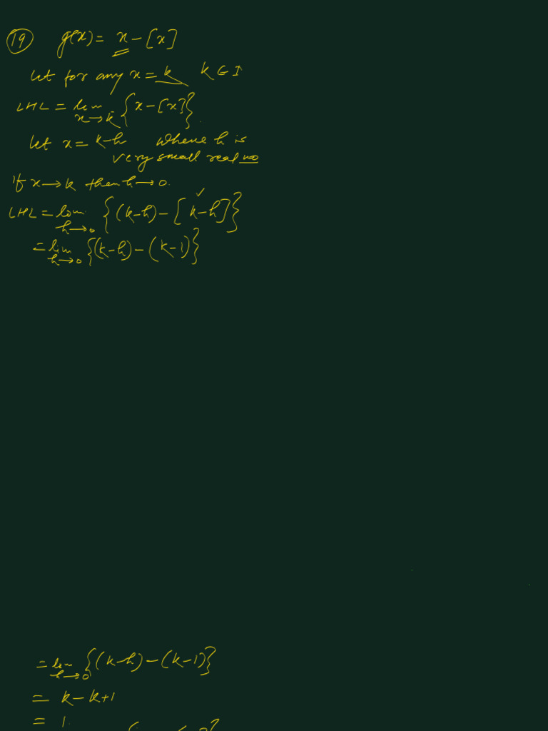 Contunity and Differentiability 4-07-2025 | PDF