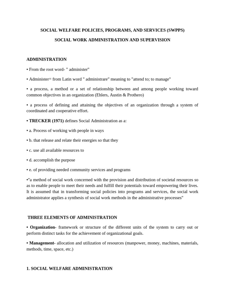 Social Work Policies and Administration | PDF | Motivation | Motivational