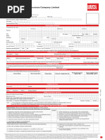 Reliance Health Gain Policy Proposal Form | PDF | Insurance | Payments