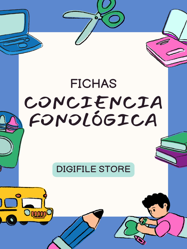 Fichas de Conciencia Fonológica | PDF