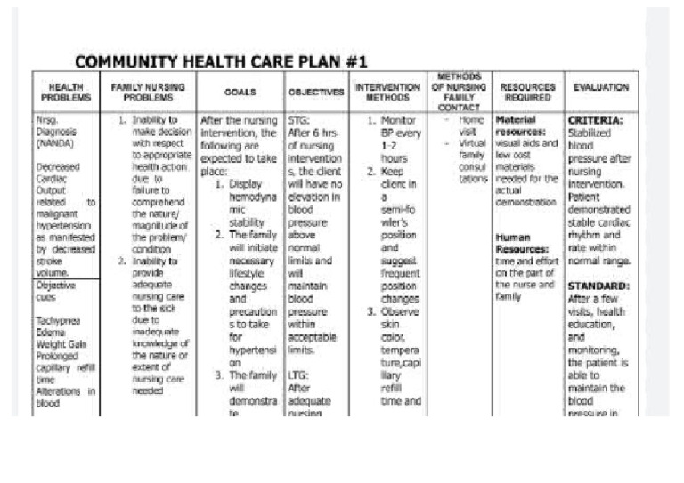 HCP Sample CPH | PDF