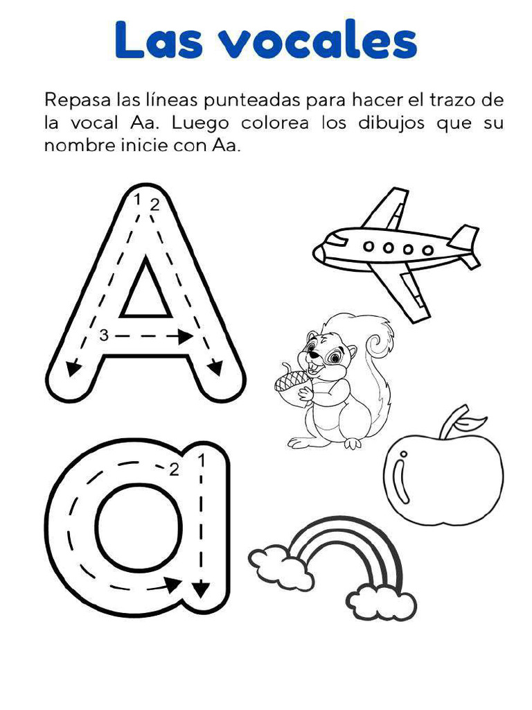 Vocales y Nocion Espacial | PDF
